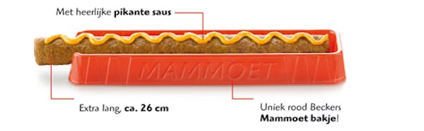 Mammoet-frikandel
