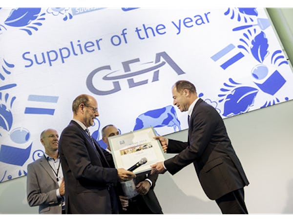 GEA beste leverancier volgens A-ware Food Group