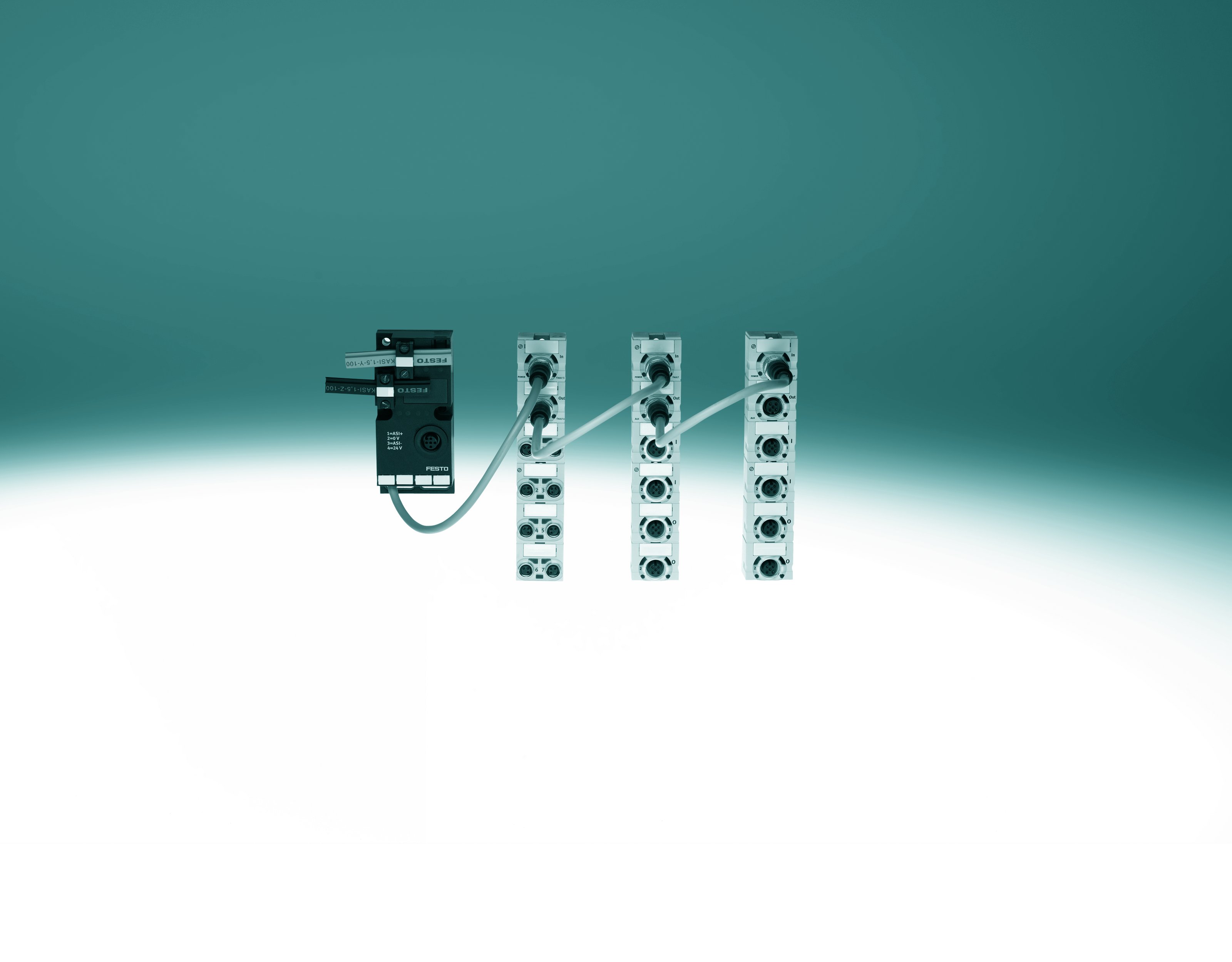 Compacte ASI-I/O-module