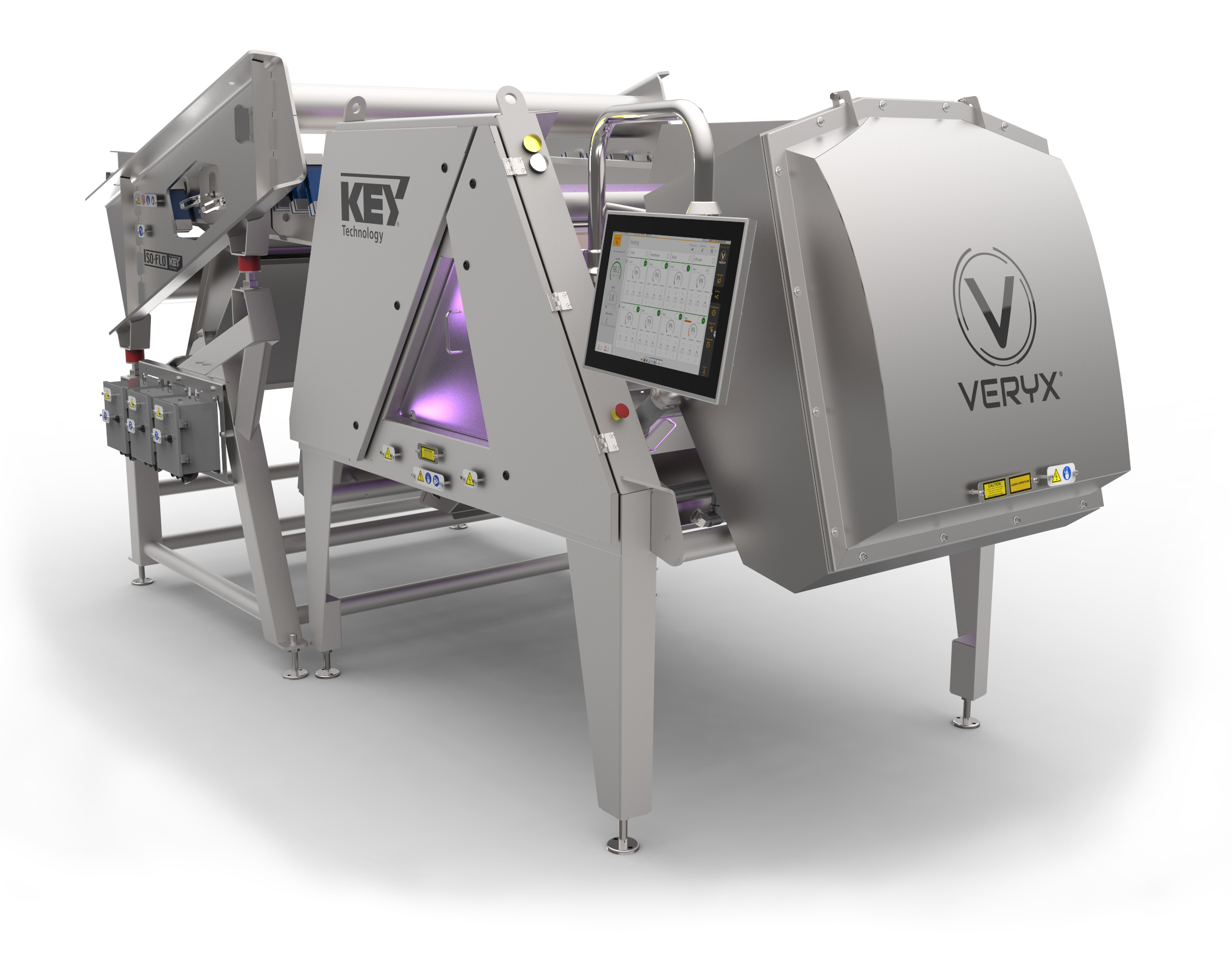 Key Technology introduceert nieuwe Veryx C70 digitale sorteerder