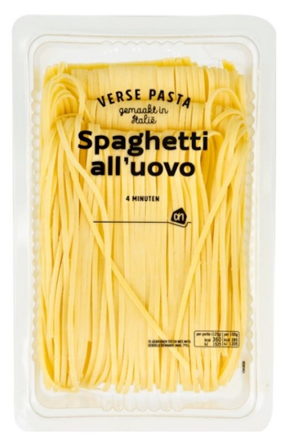 Recall: Albert Heijn verse spaghetti bevat etiketfout