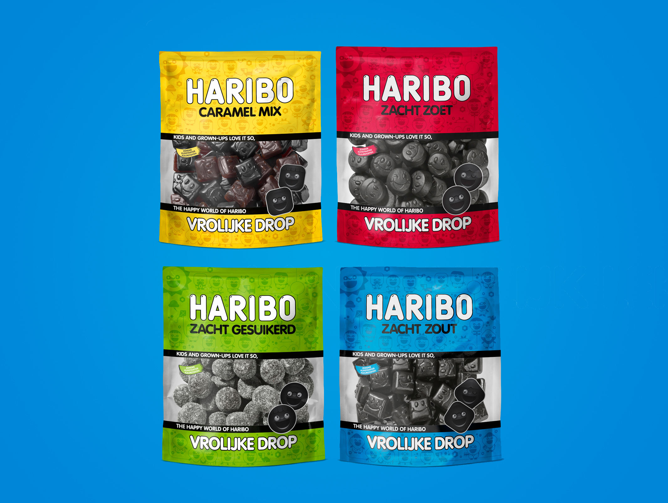 Haribo komt met nieuwe droprange: Vrolijke Drop