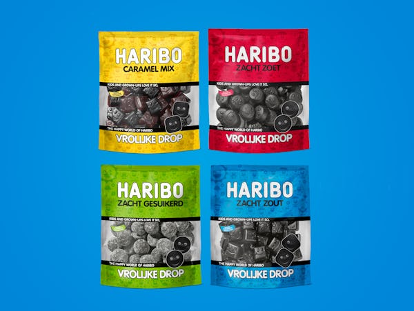 Haribo komt met nieuwe droprange: Vrolijke Drop