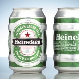 Koude halve liter van Heineken