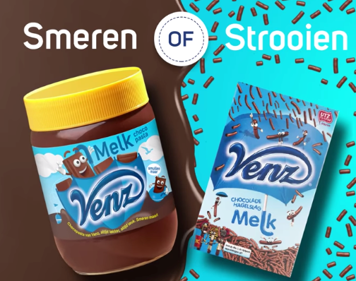 Venz breidt assortiment uit met chocopasta