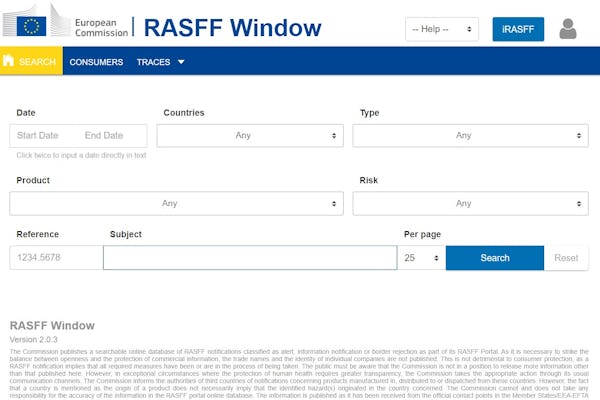 Voedselveiligheidsexpert worstelt met nieuw RASFF-portal; Europese ...