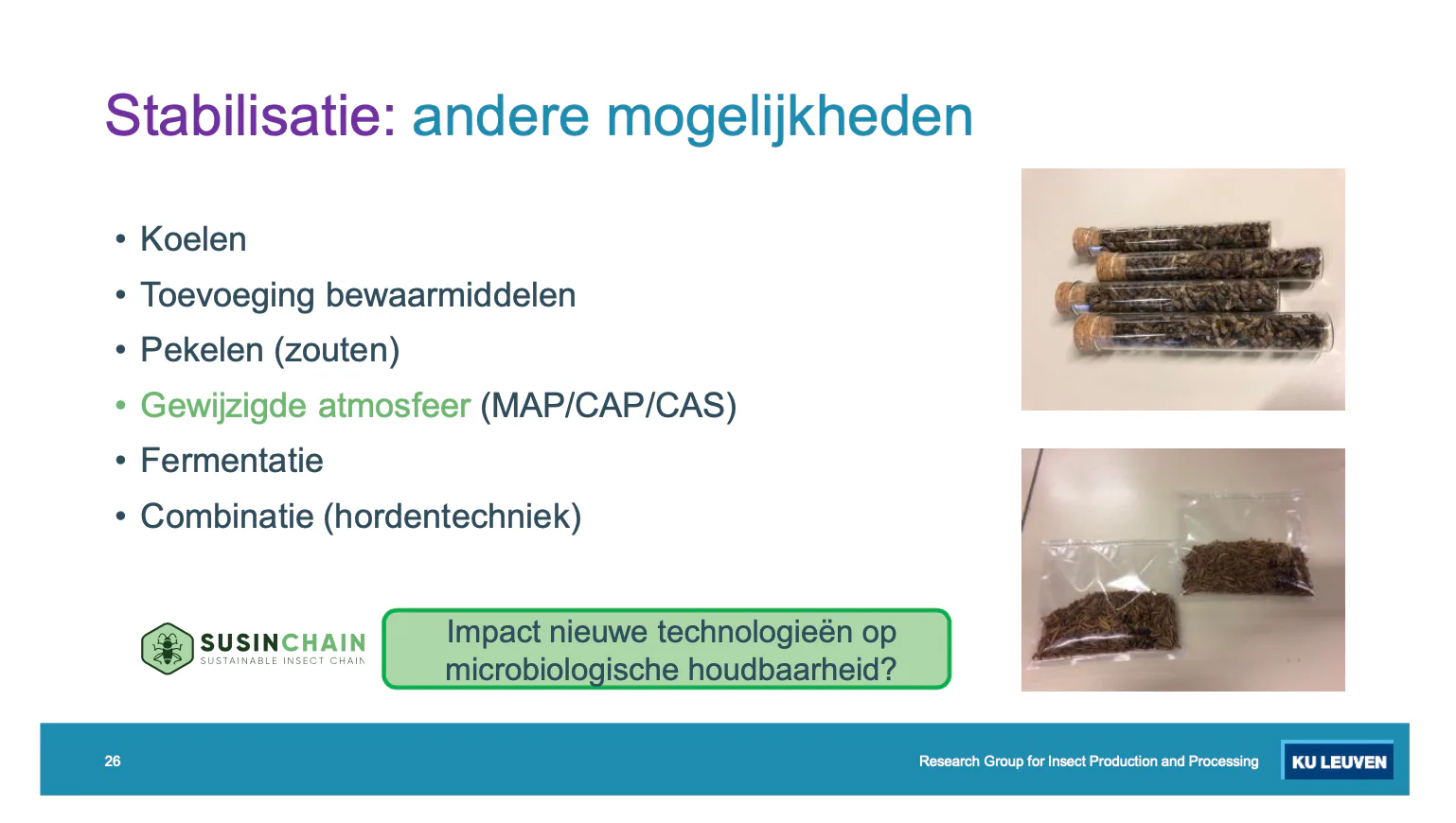 Stappenplan: microbiologische veiligheid van insecten tijdens kweek en ...